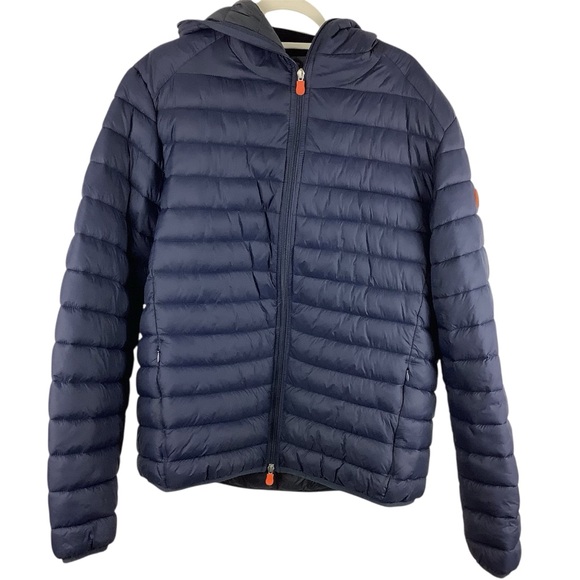 SAVE THE DUCK | Jackets & Coats | Save The Duck Mens Navy Blue Ultra ...